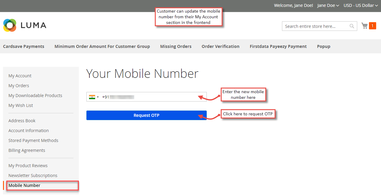 Magento 2 Order Verification - Restrict Magento 2 Orders via OTP