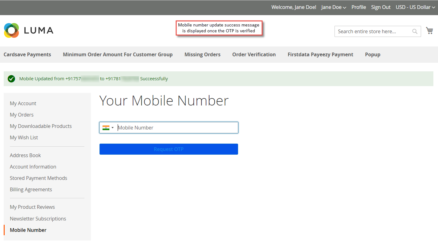 Magento 2 Order Verification - Restrict Magento 2 Orders via OTP