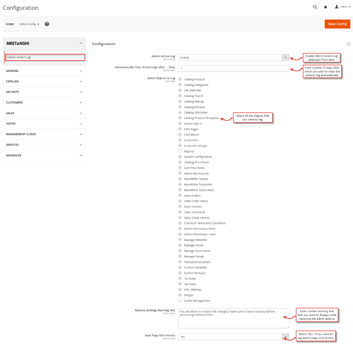 Magento 2 Admin Action Log Easily Monitor Admin Activities