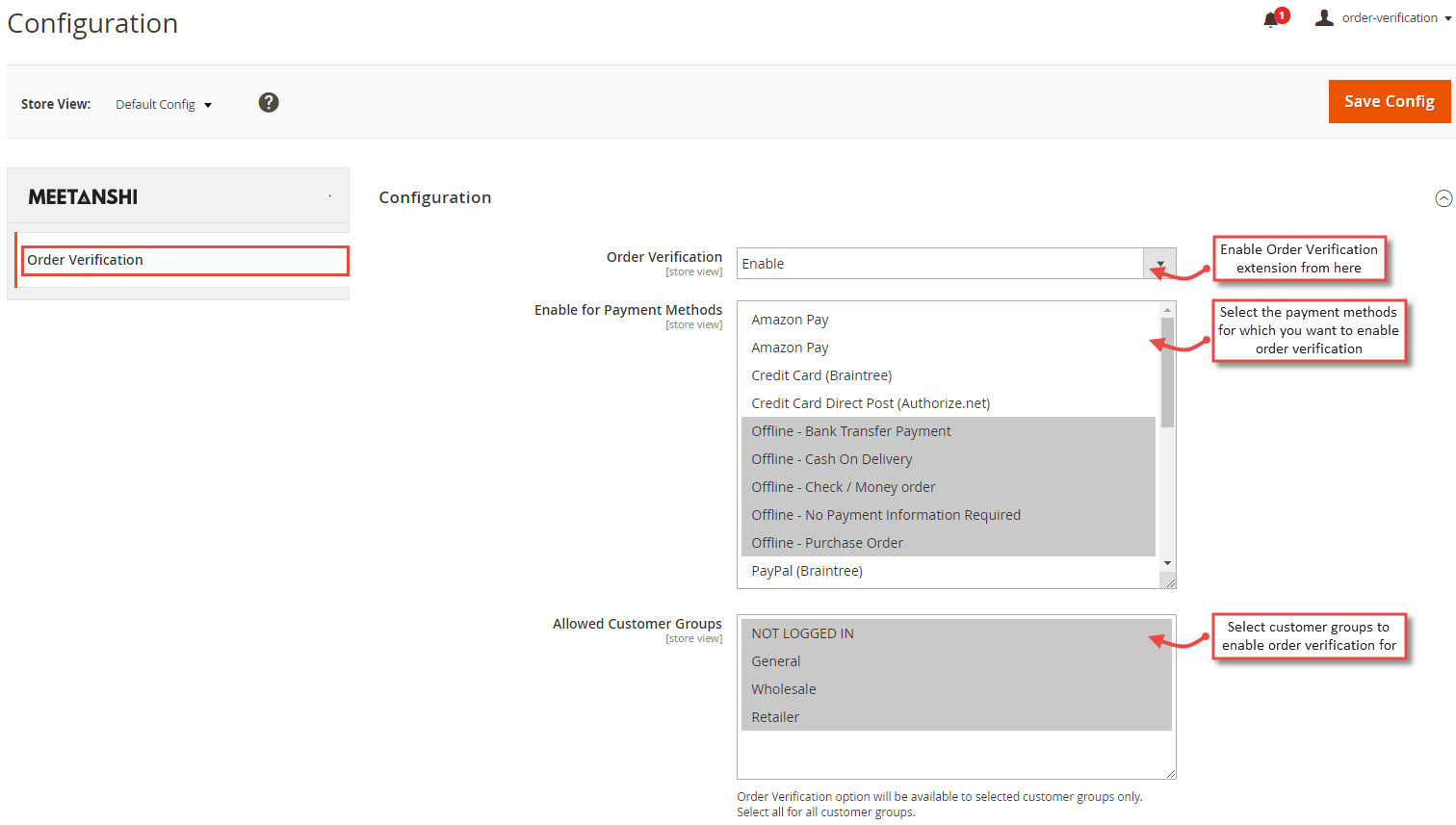 Magento 2 Order Verification - Restrict Magento 2 Orders via OTP