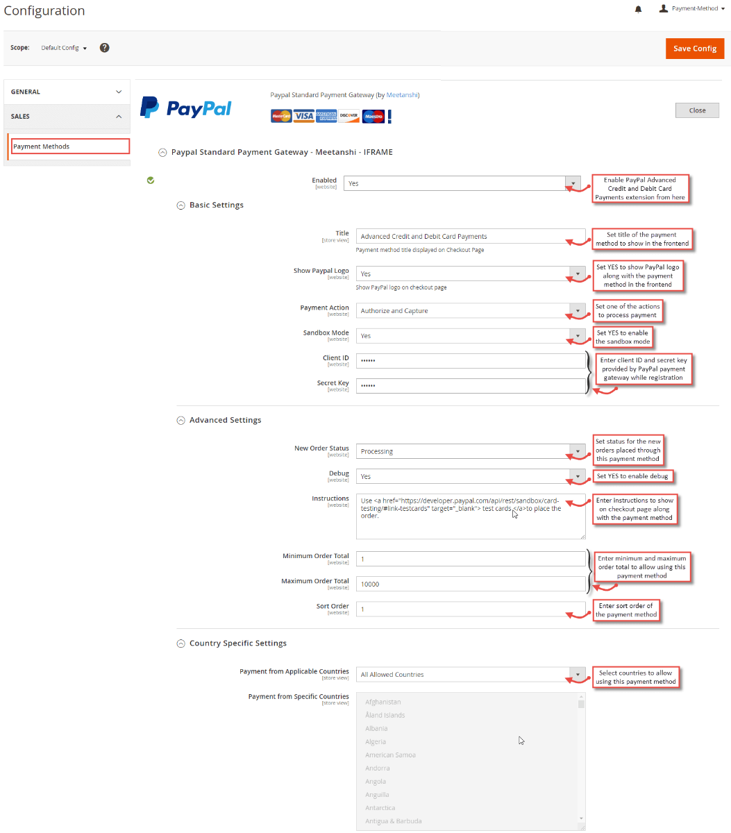 Magento 2 PayPal Advanced Credit & Debit Card Payments Magento 2 PayPal Advanced Credit & Debit Card Payments