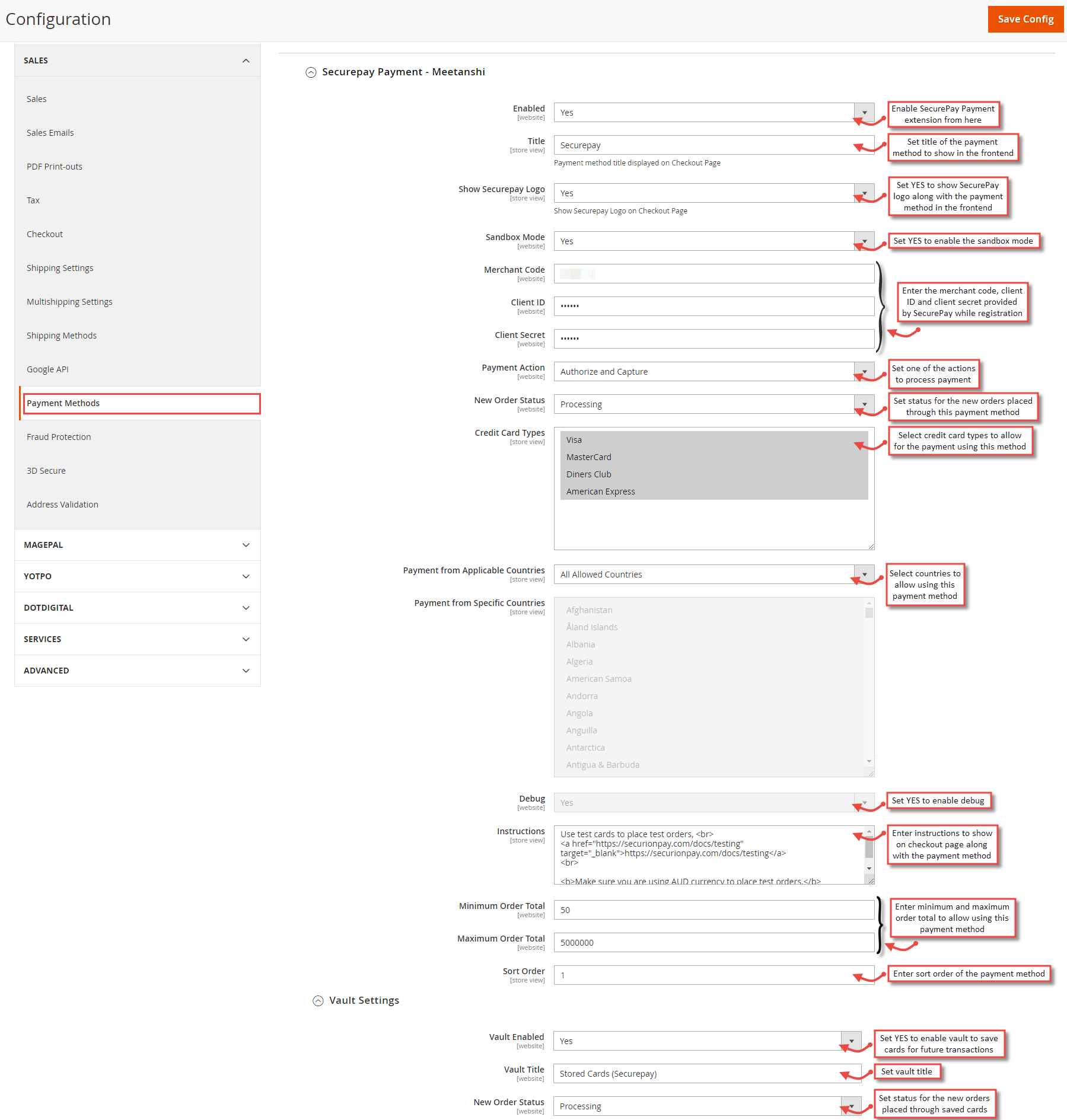 Magento 2 SecurePay Payment - Australia's SecurePay Integration