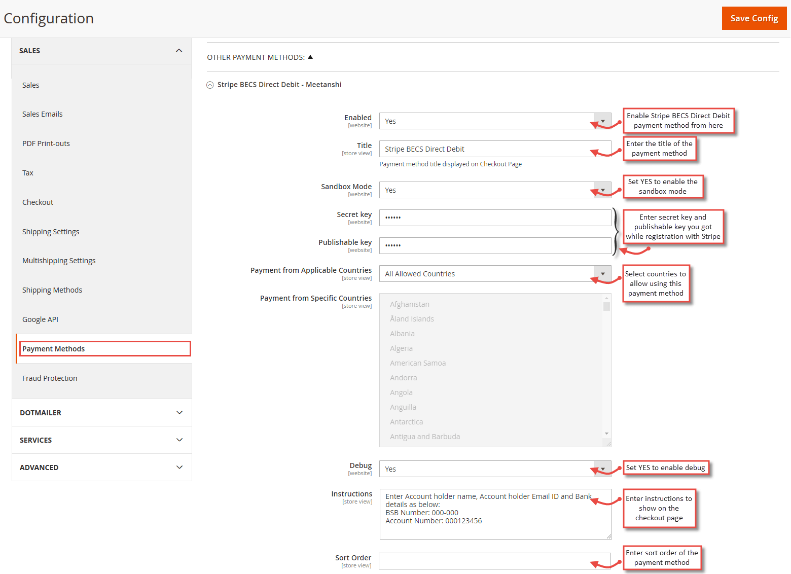 Magento 2 Stripe BECS Direct Debit Payment Extension