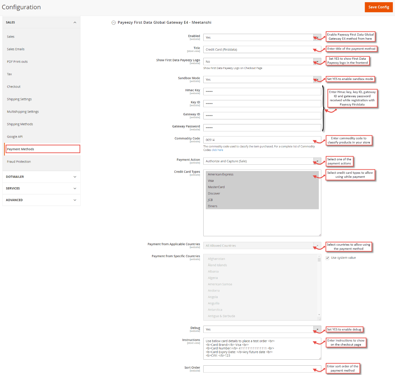 Payeezy First Data GGe4 Extension For Magento 2 by Meetanshi
