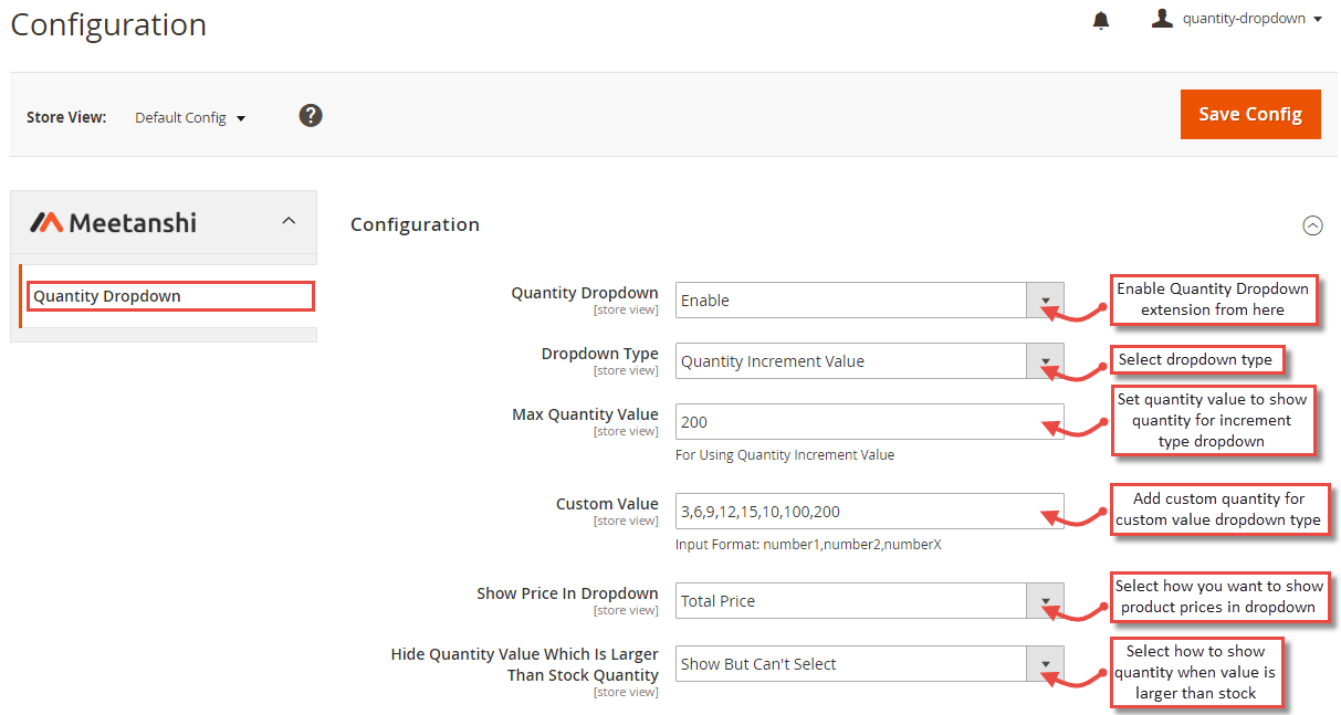 Magento 2 Quantity Dropdown - Customize Add to Cart Qty
