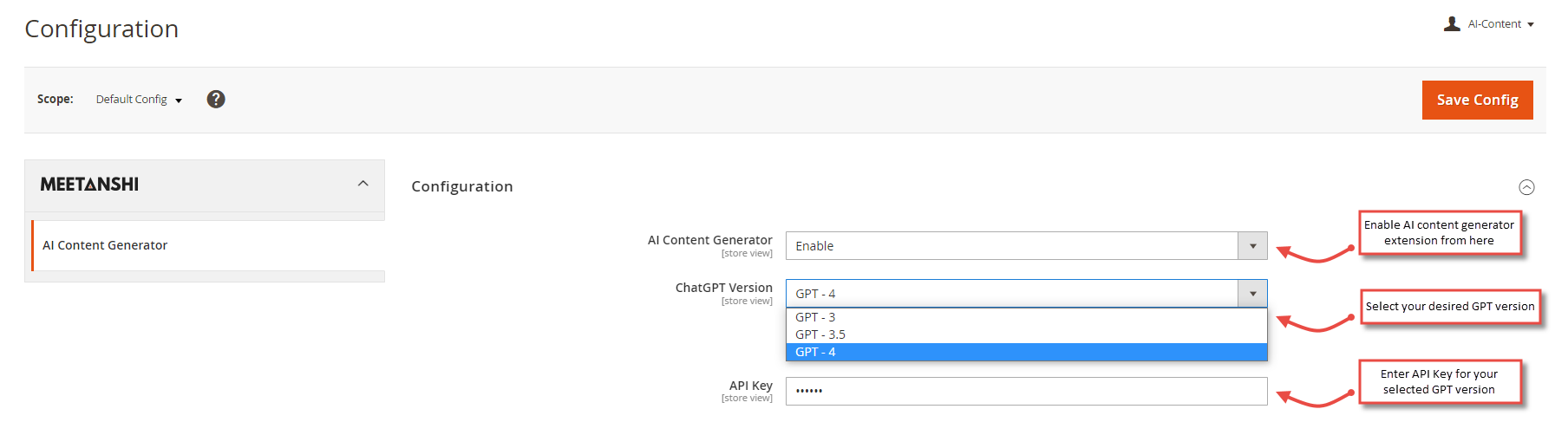 Magento 2 Ai Content Generator Gpt 3 Chatgpt Integration