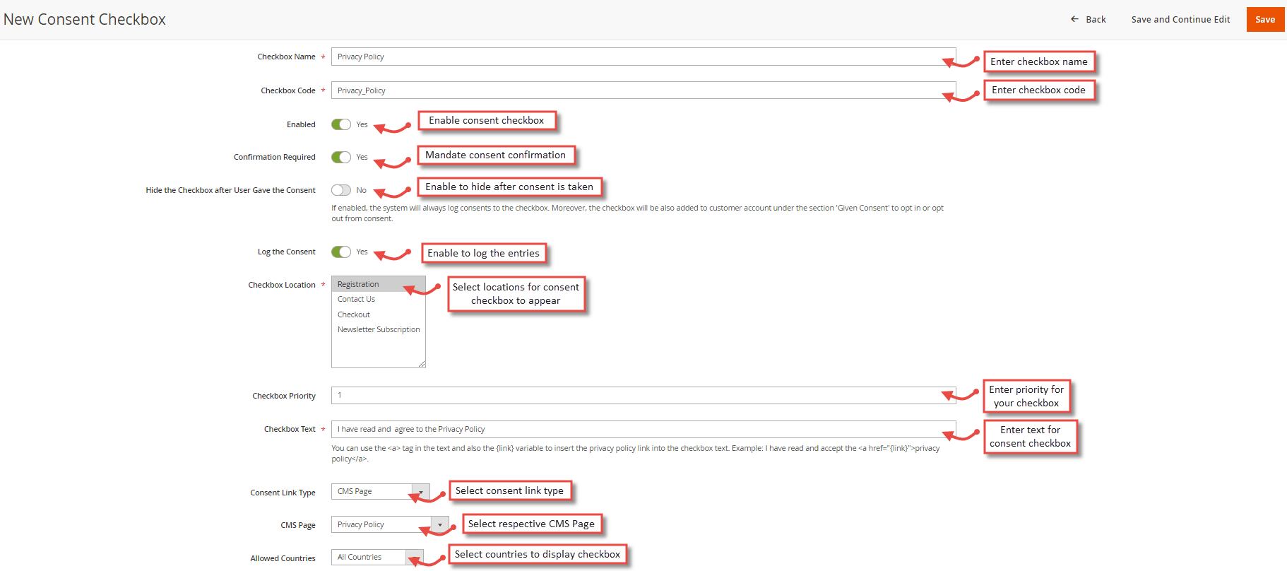 Magento 2 GDPR - EU's Privacy & Cookie Compliance Extension
