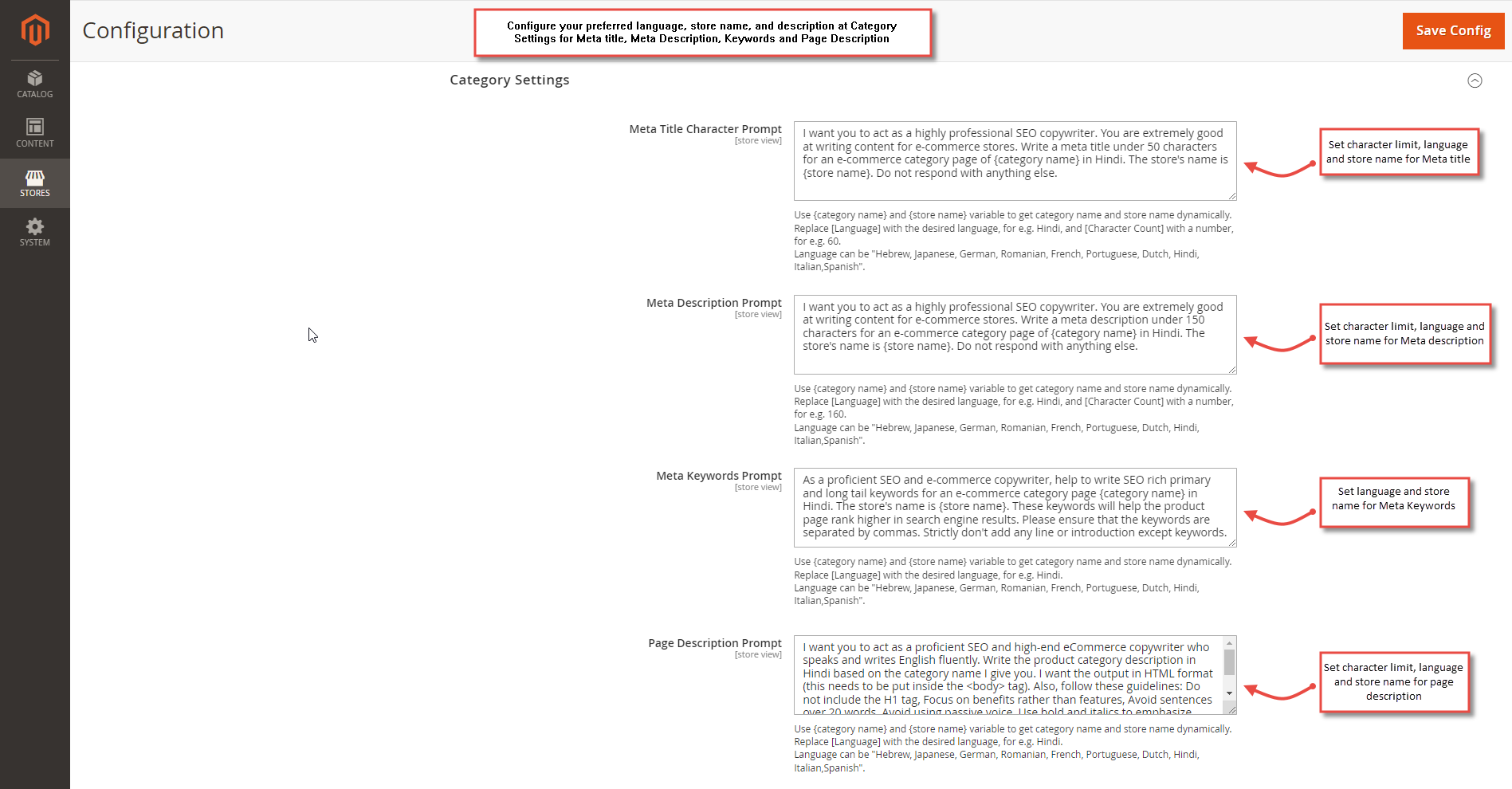 Magento 2 AI Content Generator - GPT 3, ChatGPT Integration