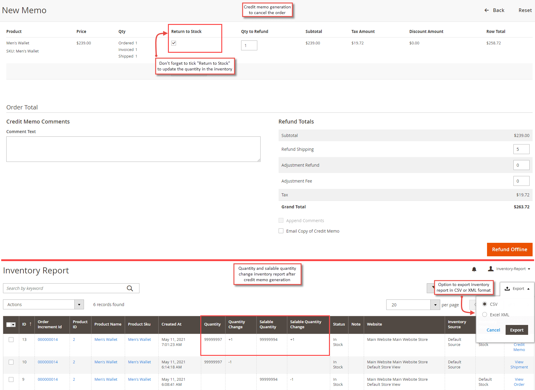 Magento 2 Inventory Report - Stock Report Extension for Magento 2