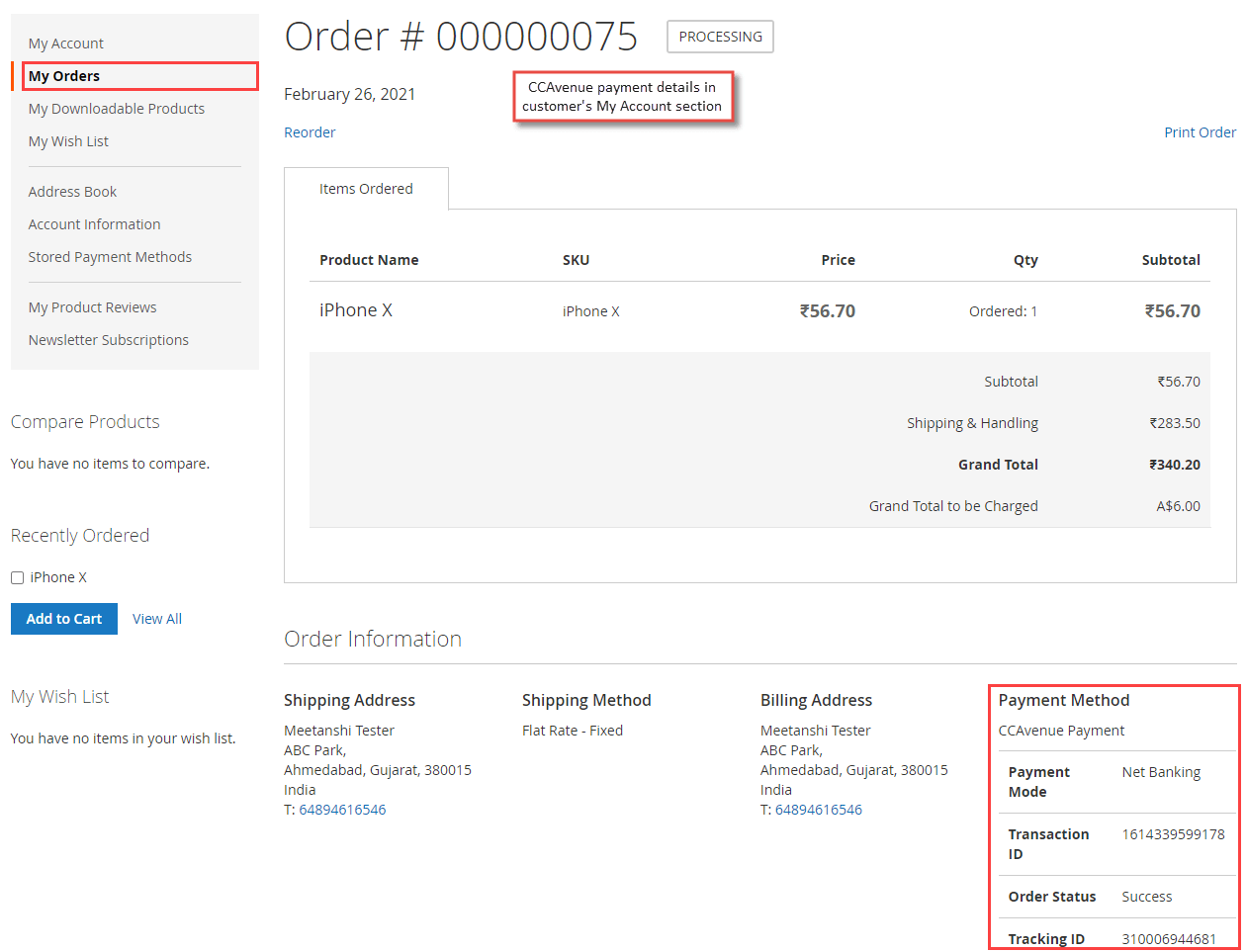 Magento 2 CCAvenue Payment Gateway Extension Magento 2 CCAvenue Payment Gateway Extension