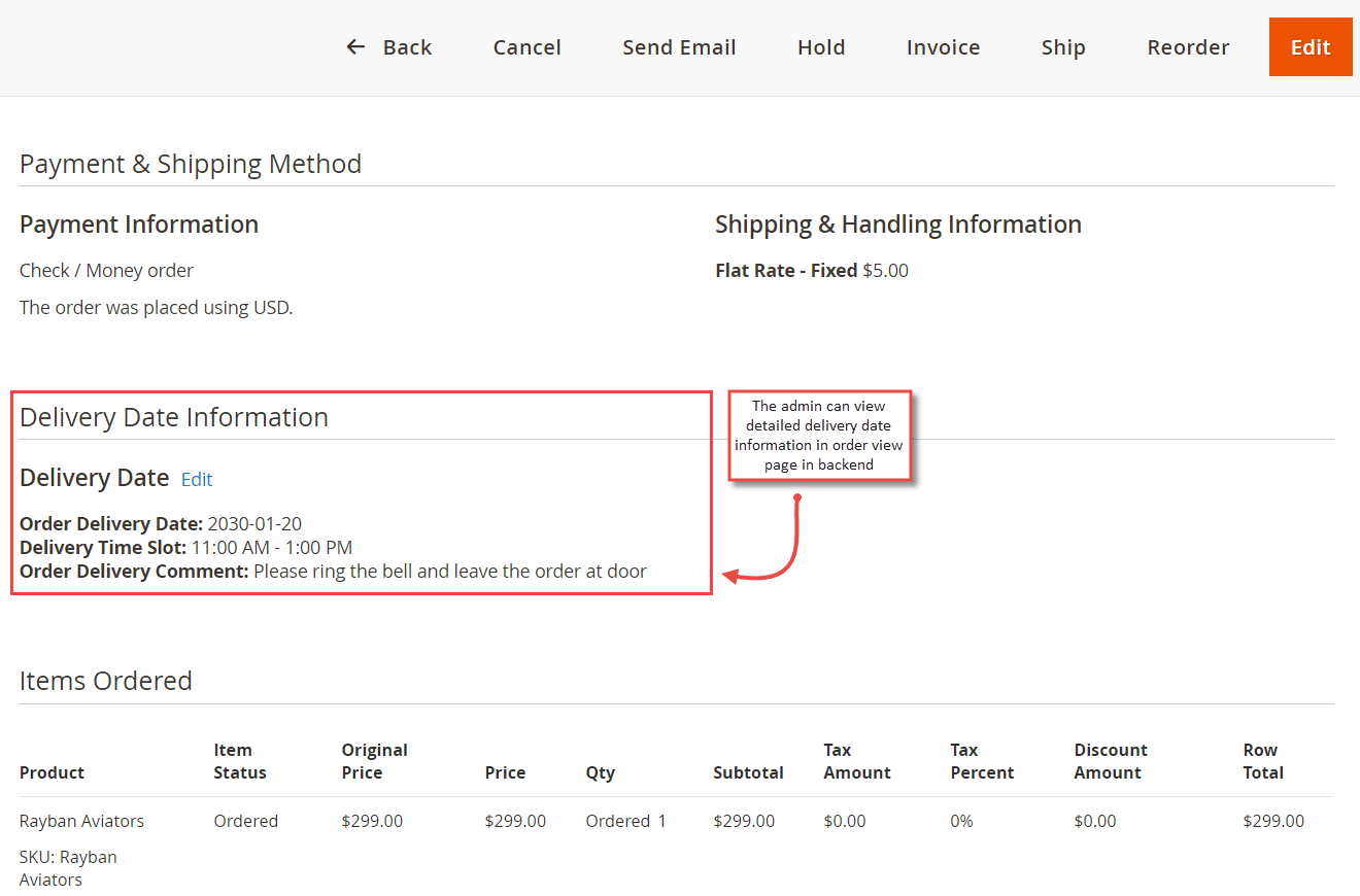 Magento 2 Delivery Date - Order Delivery Date and Time Extension