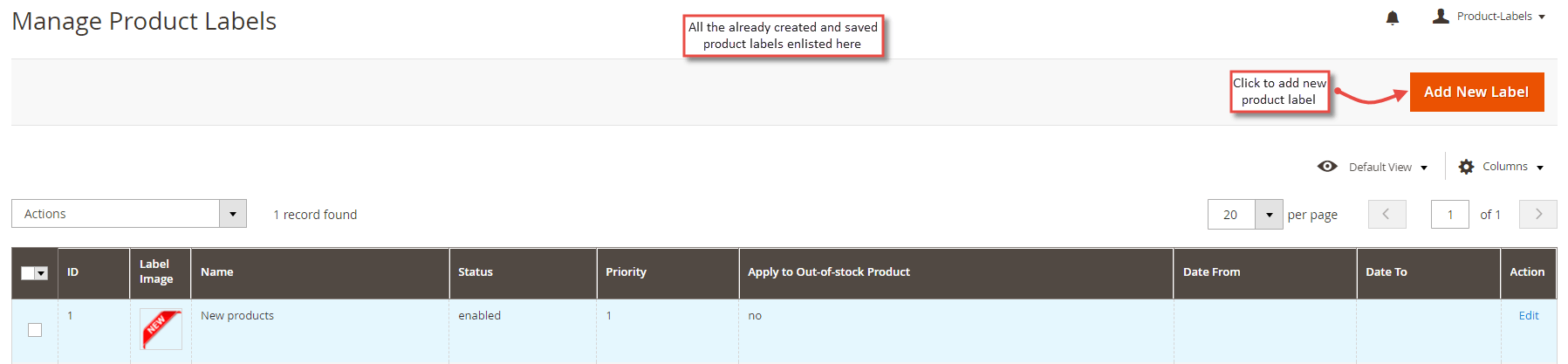 Magento 2 Product Labels Extension - Magento 2 Product Tags