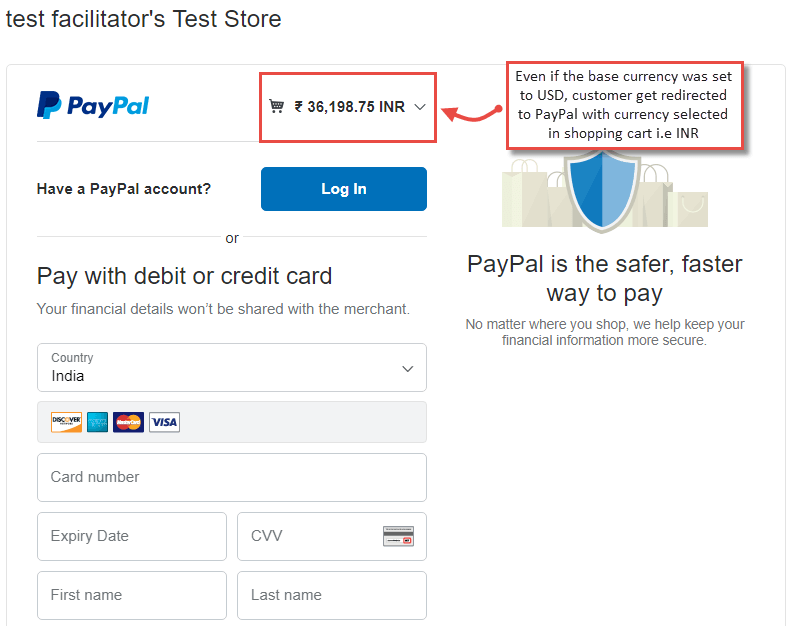 Magento PayPal Multi Currency Extension - Meetanshi