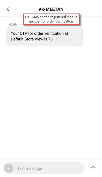 Magento Order Verification Validate Magento Orders Using Otp 9991