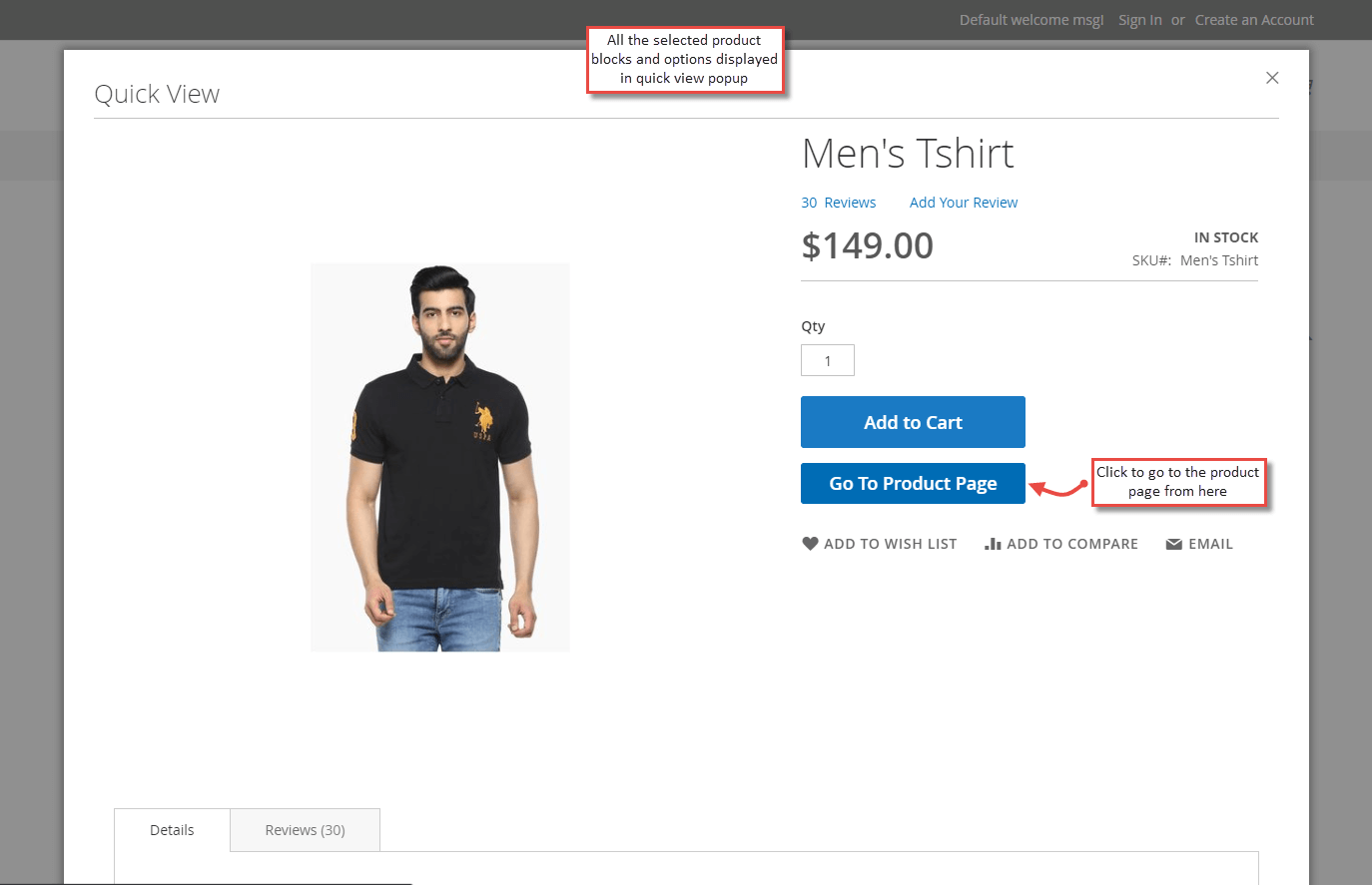 Magento 2 Quick View - Product Quick View Popup Extension