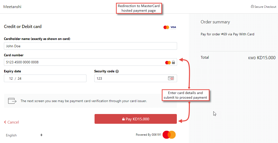 WooCommerce Mastercard Payment Gateway