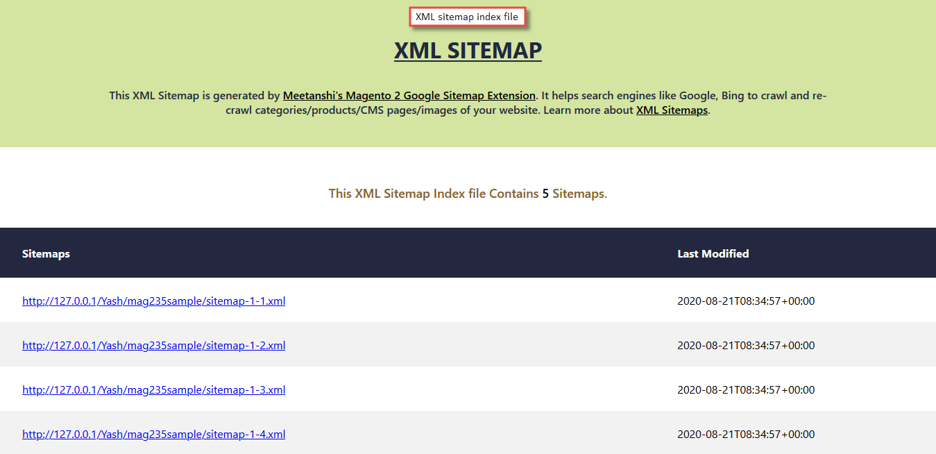 Magento 2 Google Sitemap - Generate XML and HTML Sitemaps