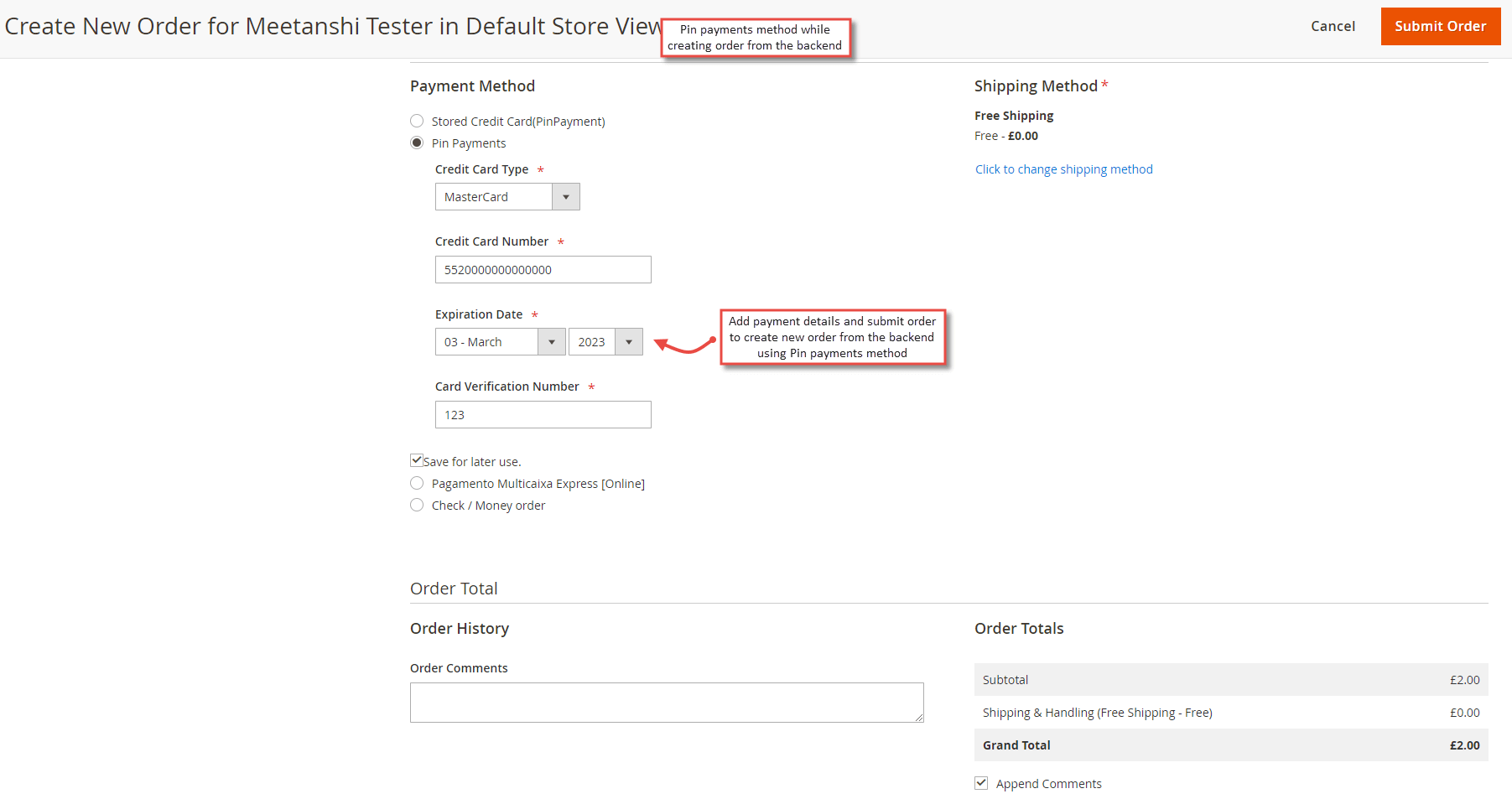 Magento 2 Pin Payments | Pin Payments Australia for Magento 2