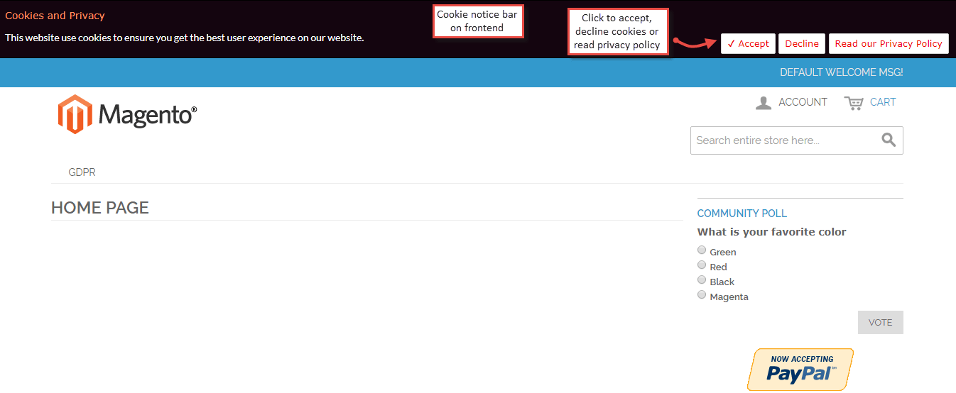 Magento GDPR - EU's GDPR Compliance Extension for Magento
