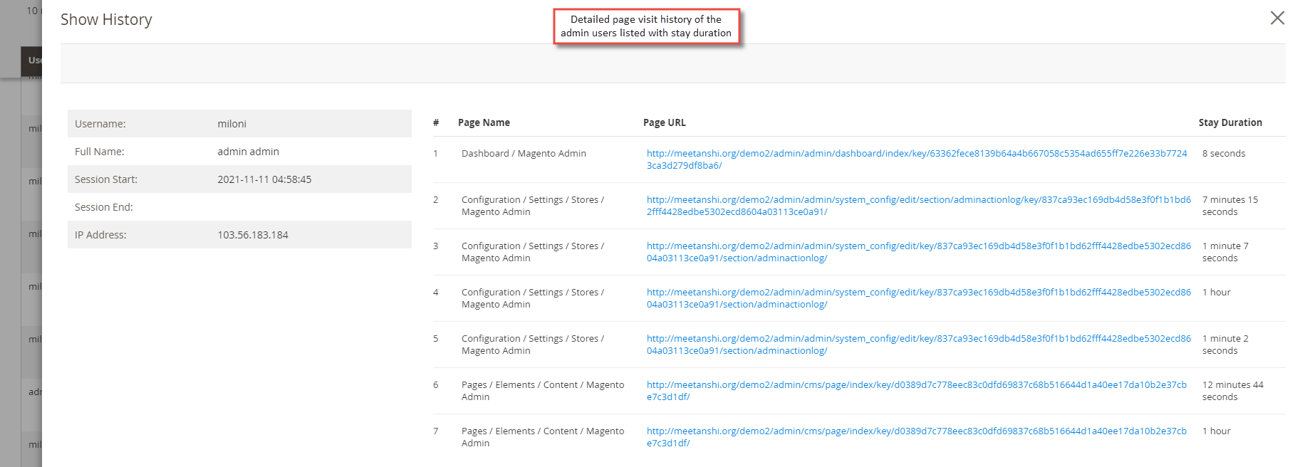 Magento 2 Admin Action Log - Easily Monitor Admin Activities